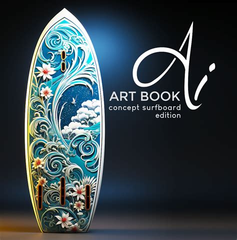 Ai Art Book Concept Surfboard Edition Adobe Indesign Prestophoto