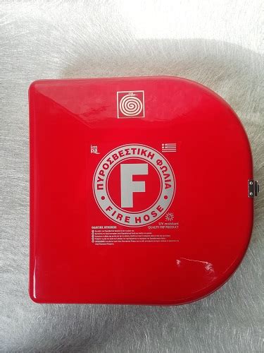Fire Hose Box Oval Grp 55x55x13cm Impa 330751 Galanos G Ee