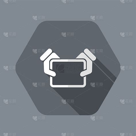 矢量插图的单一孤立托盘图标