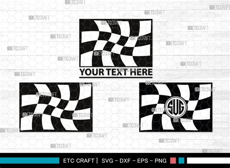 Racing Flag Monogram Racing Flag Svg Graphic By Pixel Elites