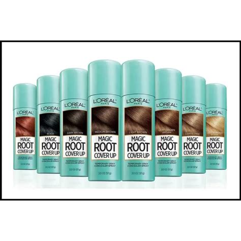 Loreal Paris Magic Root Cover Up Gray Concealer Spray Light To Medium