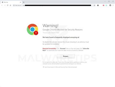 Remove Google Chrome Blocked For Security Reasons Scam Guide