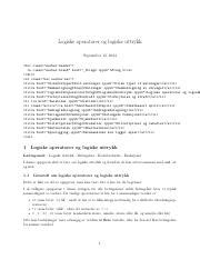 Understanding Logical Operators And Expressions Mastering Course Hero
