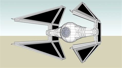 Tie Interceptor 3d Model