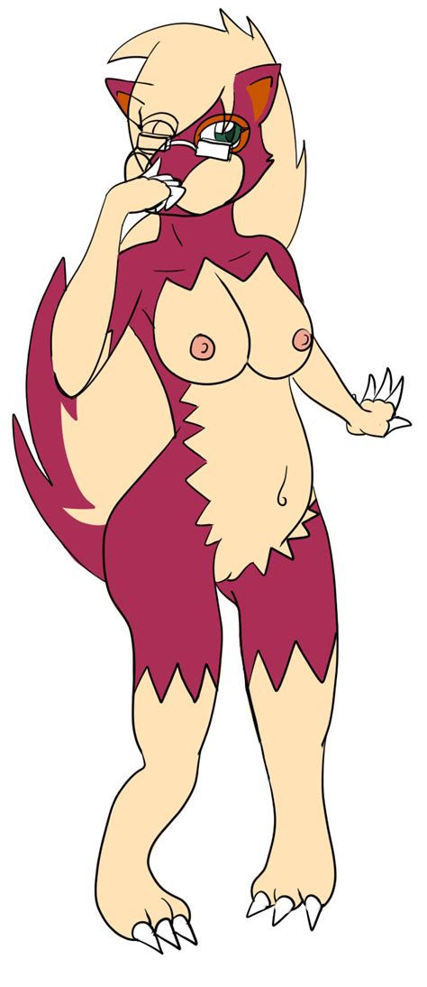 Rule 34 Anthro Battle Fennec Artist Breasts Chubby Eyewear Female