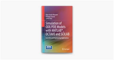 ‎simulation Of Odepde Models With Matlab® Octave And Scilab On Apple Books