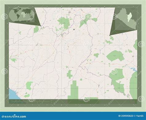Nimba Liberia Osm Capital Stock Illustration Illustration Of