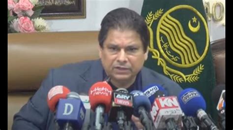 Caretaker Information Minister Amir Mir Press Conference Youtube
