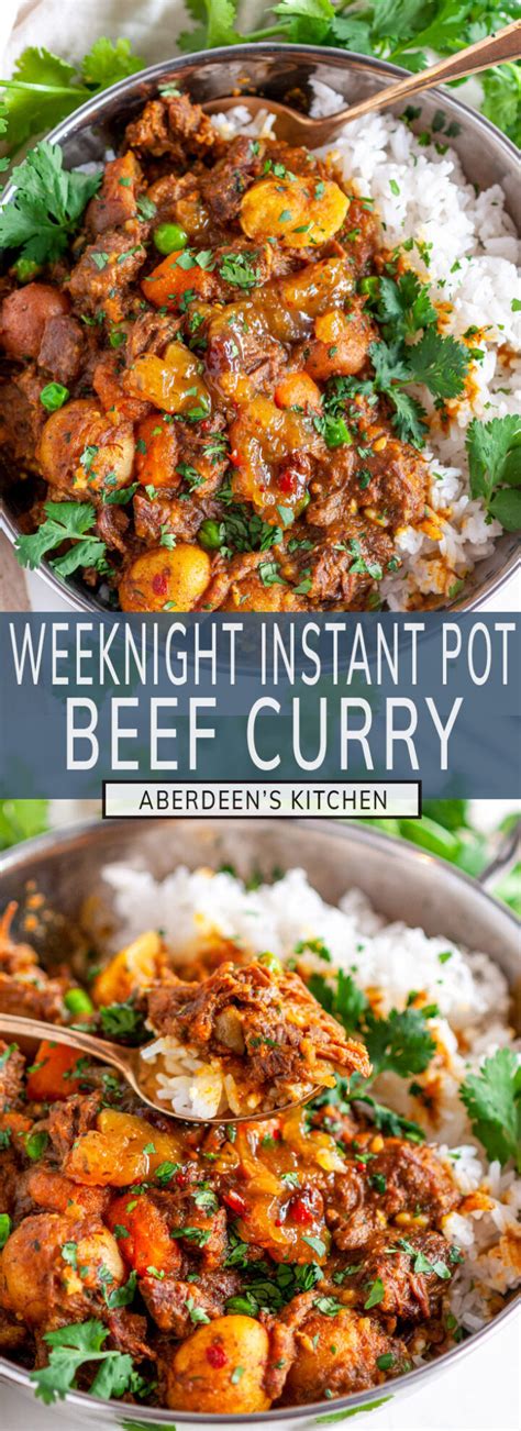 Instant Pot Beef Curry Long Pin Aberdeens Kitchen