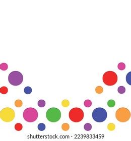 Circle Shape Change Color Design Background Stock Vector Royalty Free Shutterstock