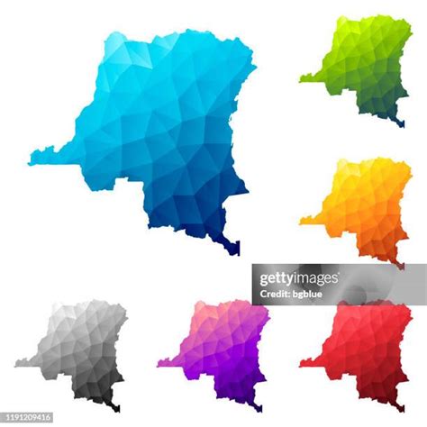 Drc Congo Map High Res Illustrations Getty Images