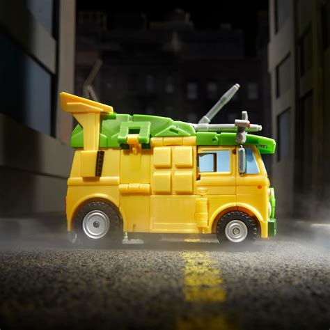 The Tmnt Transformers Crossover Is A Turtle Van That Transforms Into