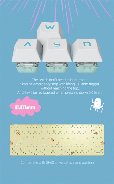 Sikakeyb Castle Hm66 66key 60 Magnetic Keyboard Sikakeyb Castle Hm66 66key 60 Magnetic Keyboard