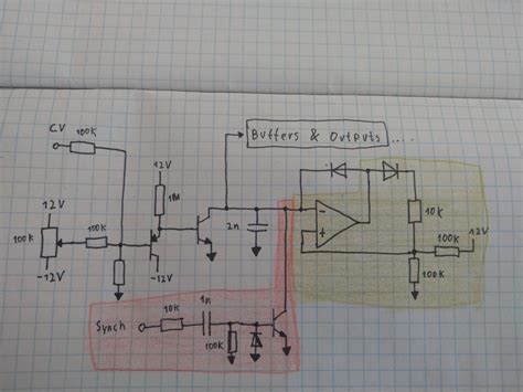 Moritz Klein Shapes Vco With Opamp Core And Hard Synch Input R Synthdiy