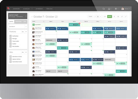 Employee Shift Scheduling Software Open Source Intensiveshift
