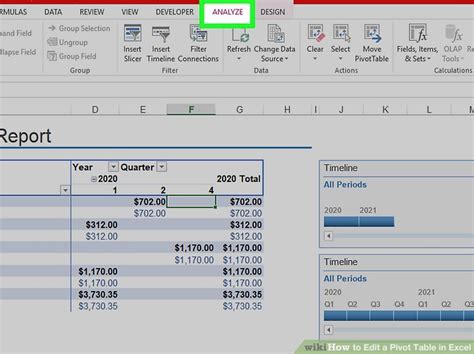 How To Edit A Pivot Table In Excel Steps With Pictures