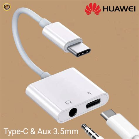 สายแปลง Huawei Type C อแดปเตอร์ 2in1 หางหนู สายต่อ หัวเหว่ย P50 Pro