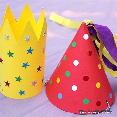 Make Your Own Party Hats The Craft Train