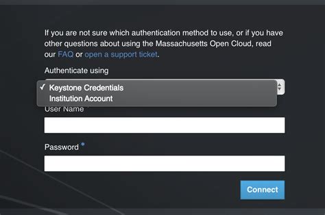 access the openstack dashboard — mass open cloud documentation