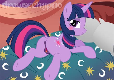 Rule 34 Bed Sheet Bedding Bedroom Bedsheets Blue Hair Blush Blushing