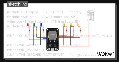 Monitoring Suhu Kandang Ayam Wokwi Arduino And Esp32 Simulator