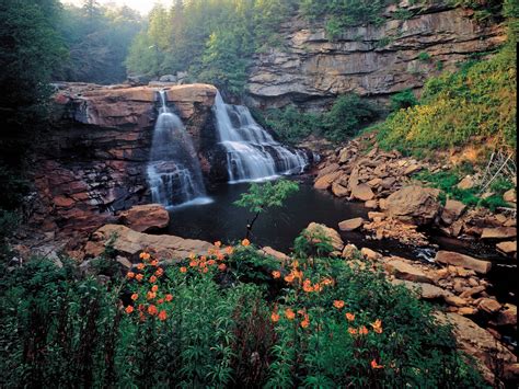 Ricketts Glen State Park Pennsylvania Waterfalls Hd Wallpaper Rare
