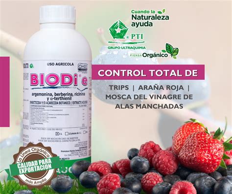 El Insecticida Botánico Líder Pti I Grupo Ultraquimia