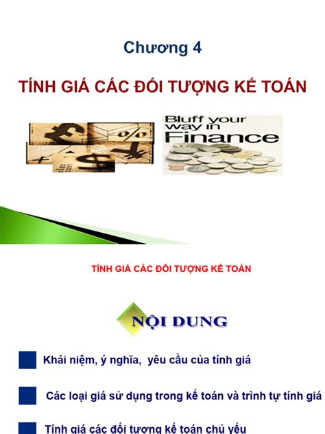 Chuong 4 - Tinh Gia Cac Doi Tuong KT | PDF
