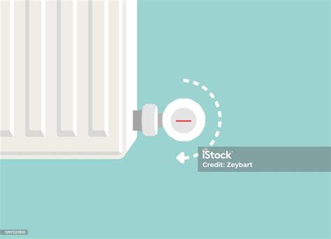 가열 라디에이터 난방 시스템을 위한 금속 라디에이터 플랫 디자인 스타일 집에 대한 스톡 벡터 아트 및 기타 이미지 집 0명 가정 난방 Istock