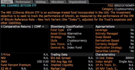 외신 블룸버그 터미널 11개 Btc 현물 Etf 상장 대기 중 상태로 추가 코인니스