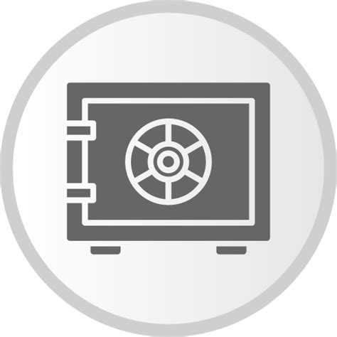 Safe Box Generic Grey Icon