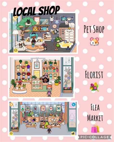 Toca Boca Local Shop Randomly Generated Shop Designs Pet Shop