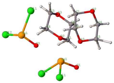 Inorganic Chemistry Selenium Oxydichloride Bond Angle Chemistry