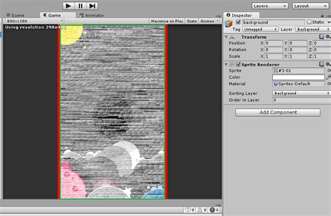 Stretching Background Sprite Questions And Answers Unity Discussions