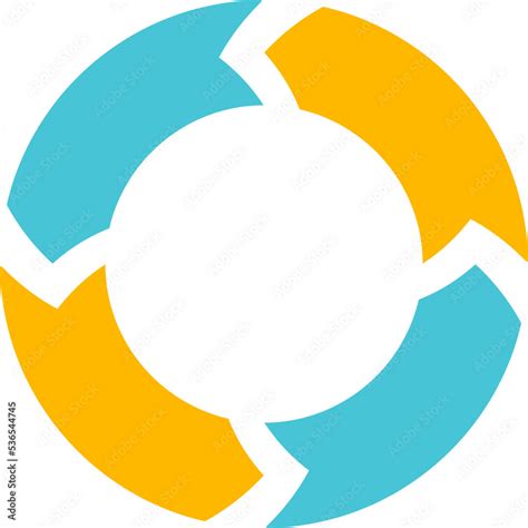 Scrum Info Graphic Diagram Element Vector Set Illustration Agile