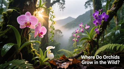 Where Do Orchids Grow In The Wild Natural Habitats Explained