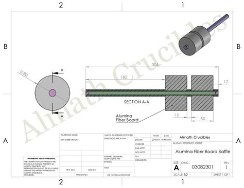 Radiation Shields Baffles Almath Crucibles Ltd