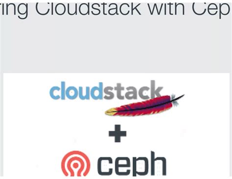 Powering Cloudstack With Ceph Rbd Apachecon Ppt