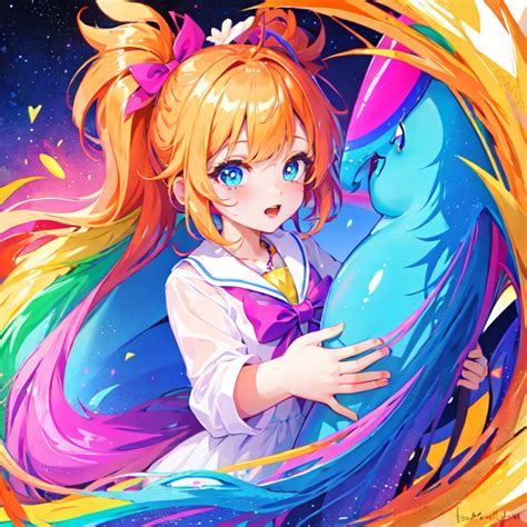 Rainbow Dash Anime Mlp By Chuchudrawz On Deviantart