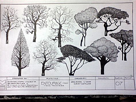 Entourage Trees By Kramguzman On Deviantart