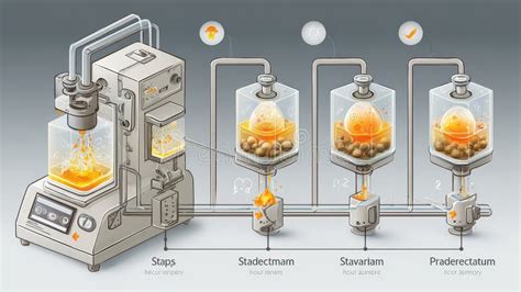 Detailed Diagram Of Innovative Extraction Process In Laboratory Setup