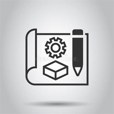 Prototype Icon In Flat Style Startup Vector Illustration On White Isolated Background Stock