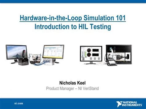 Hardware In The Loop Simulation 101 Introduction To Hil Asam