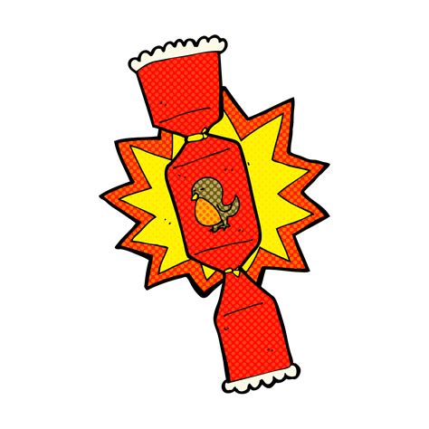 Exploding Christmas Cracker Cartoon 44955688 Png