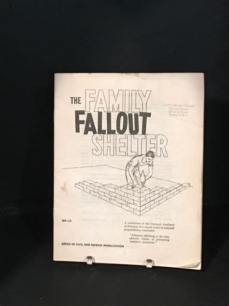 Fallout Shelter Guide For Families Ellipsis Rare Books