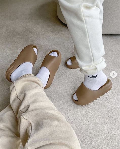 Pin On Stuff I Want Slides Outfit Swag Shoes Yeezy Slides Outfit
