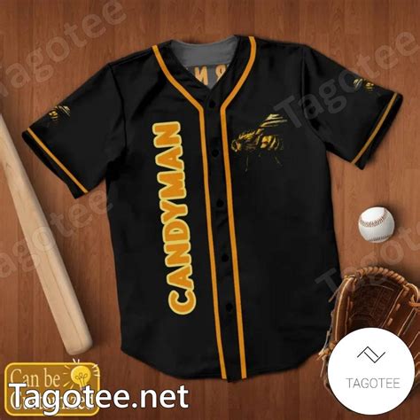 Candyman Personalized Baseball Jersey Tagotee