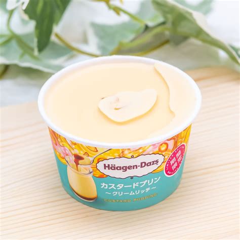【実食レポ】濃厚でクリーミーリッチな味わいのアイスクリーム！ハーゲンダッツ ミニカップ「カスタードプリン～クリームリッチ～」