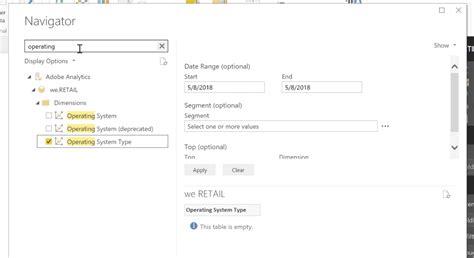 Building A Navigation Table For Cube Data Source Microsoft Fabric