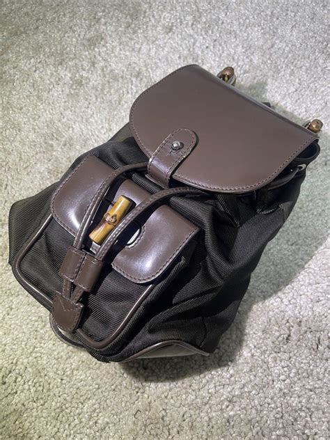 Gucci グッチ リュック バンブー メルカリ